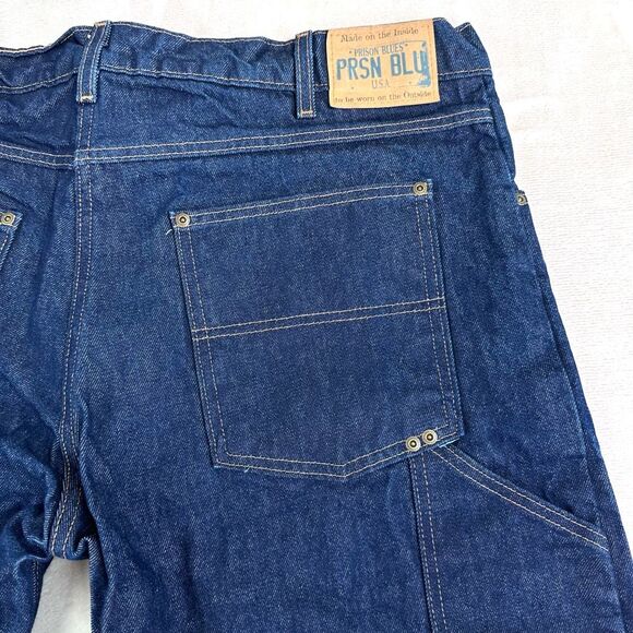 Prison Blues | Jeans | Vintage Prison Blues Jeans Mens 39x29 Blue Raw ...